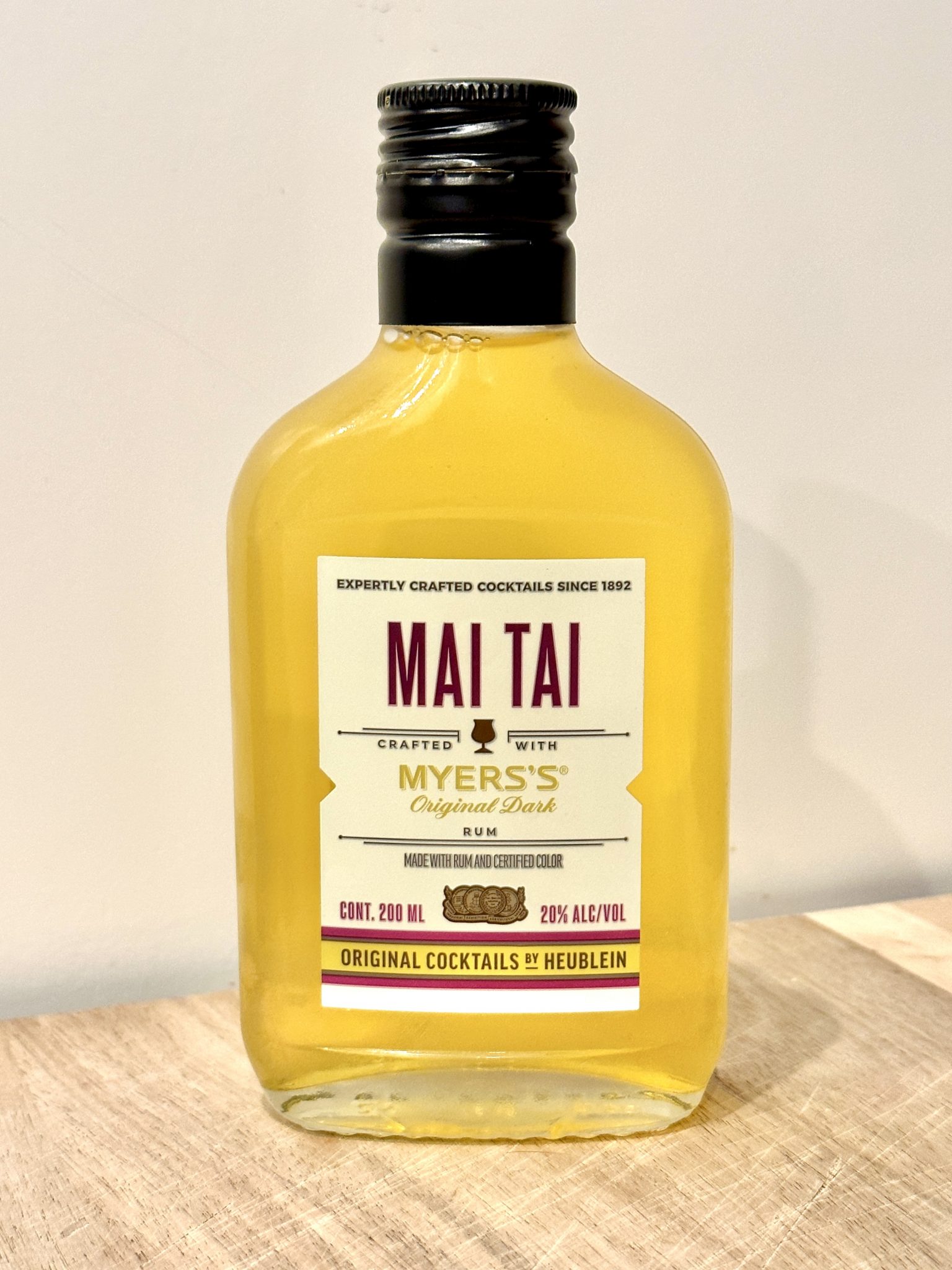 Mai Tai Crafted with Myers’s Rum / Original Cocktails by Heublein – The ...