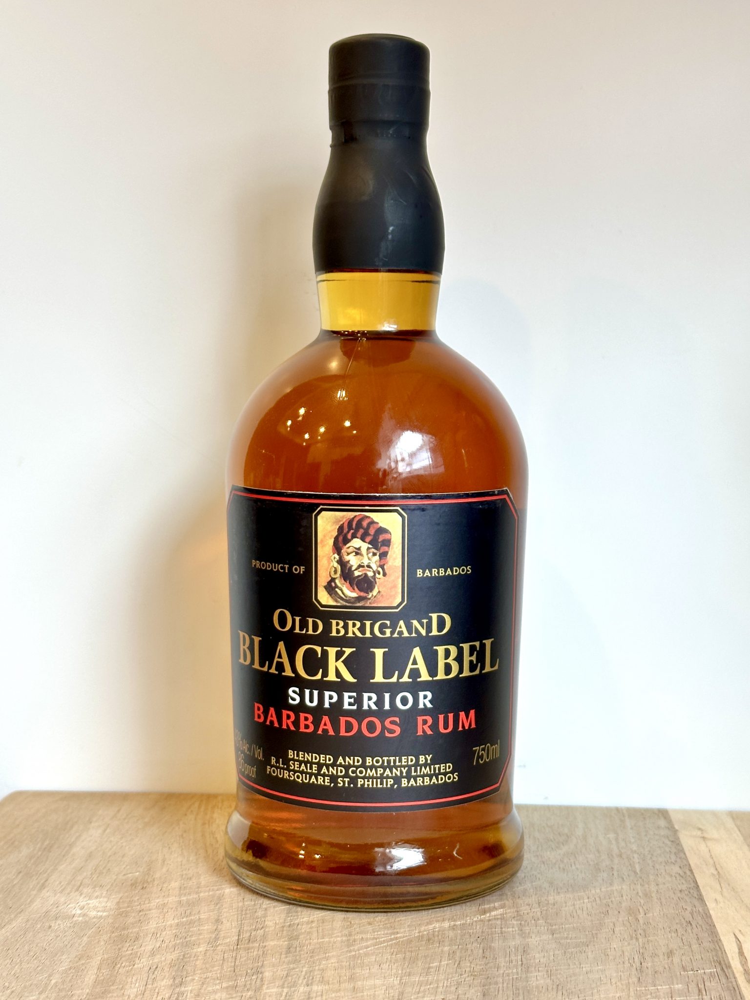 Old Brigand Black Label Superior Barbados Rum – The Search for the ...