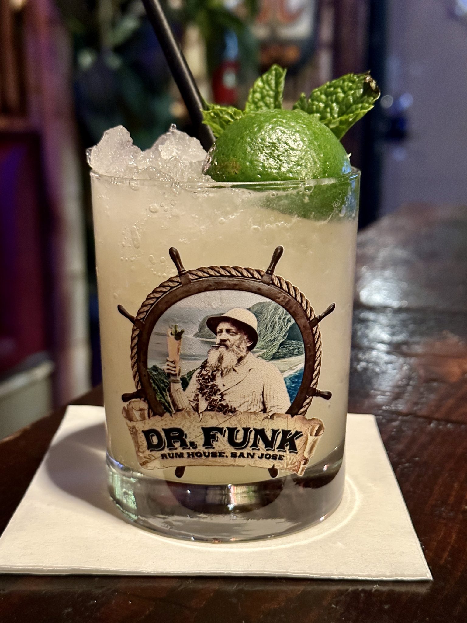 Logo Glassware at Dr. Funk in Downtown San Jose – The Search for the ...